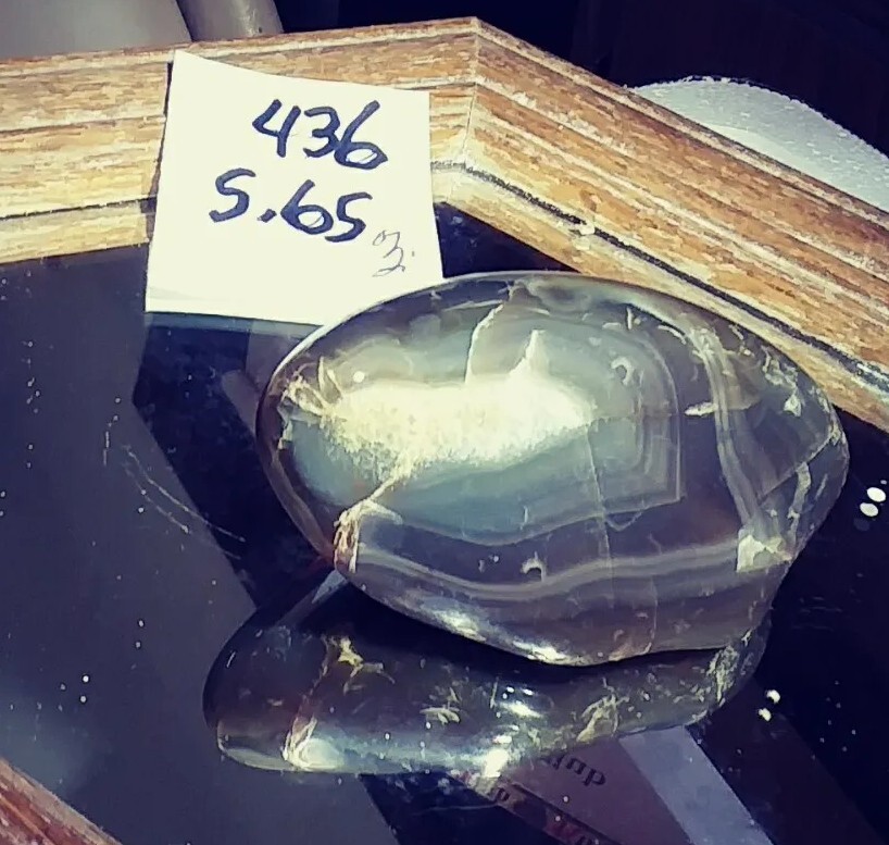 😍Lake Superior Hand Picked Polished Agate 5.65 ozs Beautiful .. Banded ...