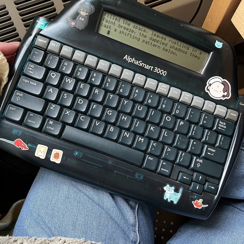 2 AlphaSmart 3000 Portable Laptop Keyboard Word Processor BM for sale ...
