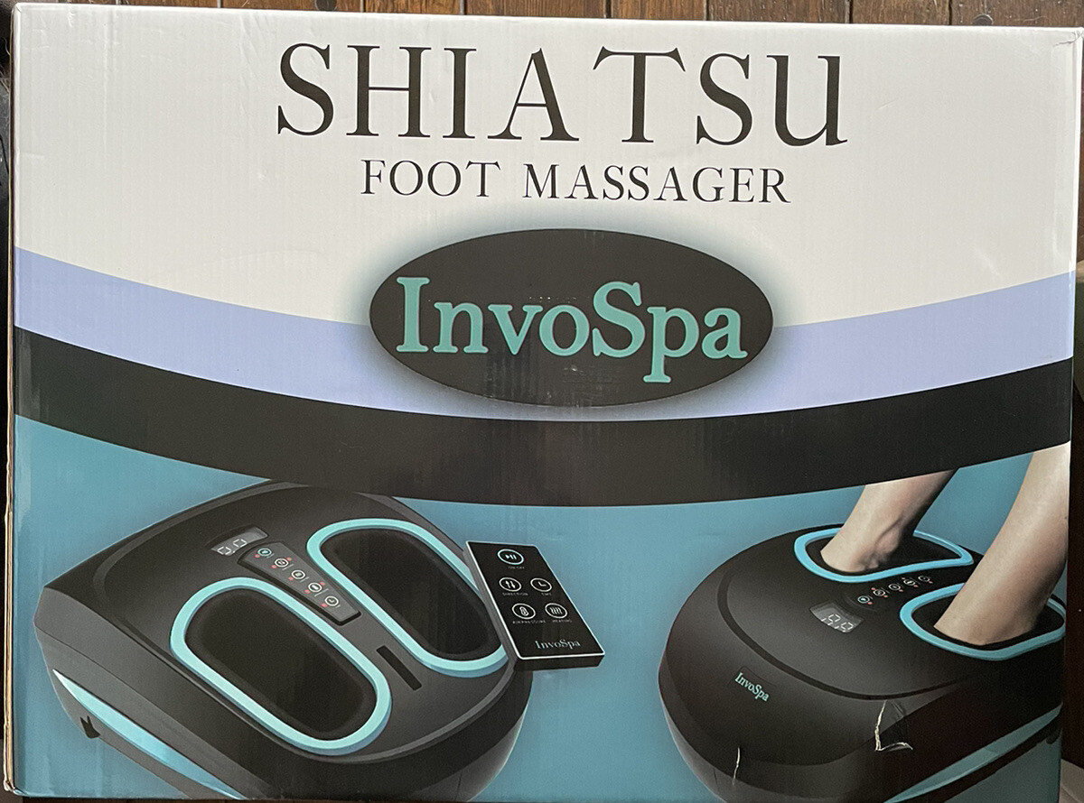 InvoSpa Shiatsu Foot Massager with Remote | eBay