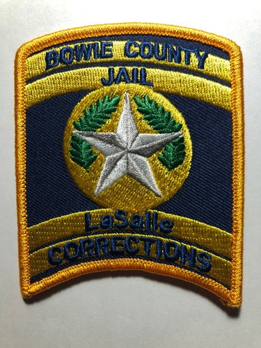 Bowie County Texas Jail Corrections Patch ~ LaSalle | eBay