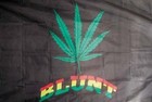 BLUNT FLAG FL303 flags banner marijuana pot leaf ganja 3x5 wall ...