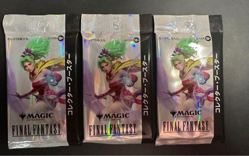 Mtg Magic The Gathering Ff Collector Booster 3 Pack Japanese No.MM103 ...