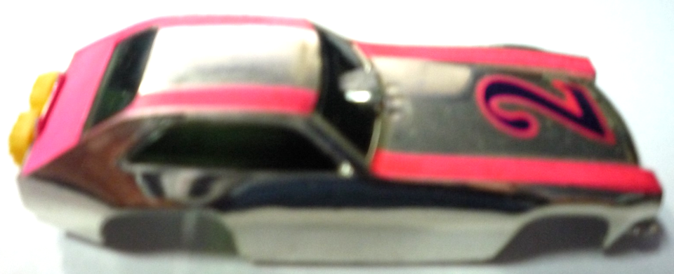 Tyco Pro Chrome/Pink Silver Streak Curve Hugger Pinto Funny Slot Car #2 ...