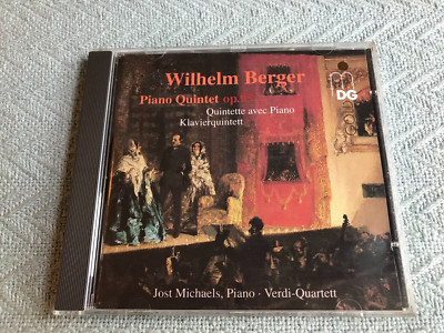 WILHELM BERGER: Piano Quintet, Op. 95 (CD, MDG) | eBay