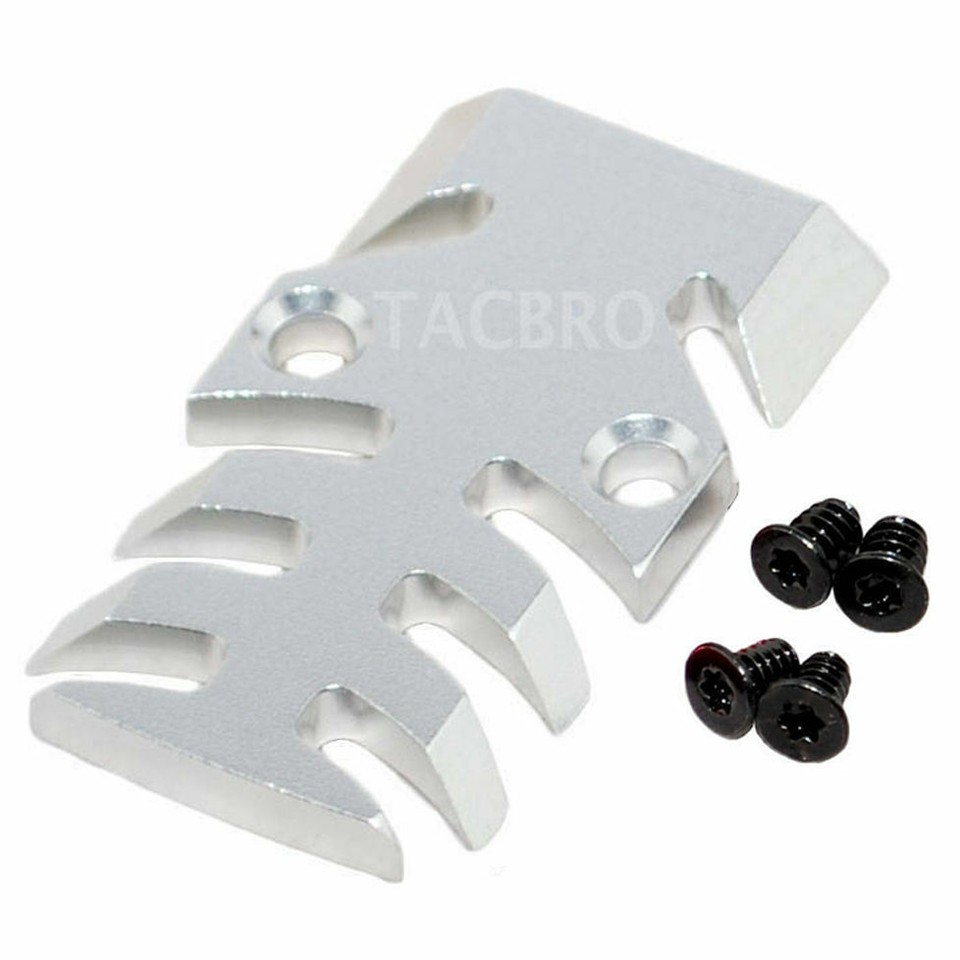Silver Anodized Aluminum RMR Cut Slide Cover Plate Fits G17 19 26 GCP ...