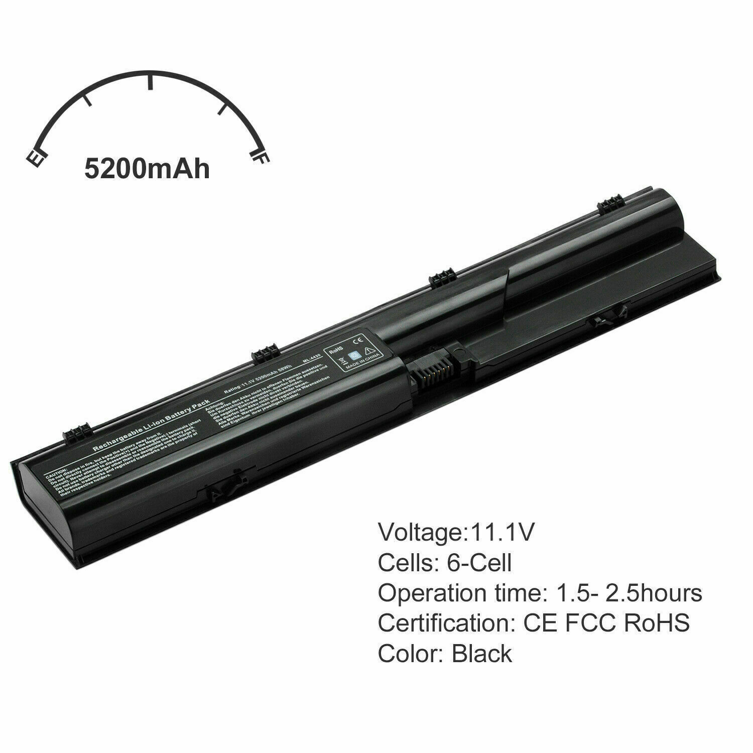 4431S Battery for HP Probook 4330S 4540s 4535s 4436s 633805-001 PR06 ...