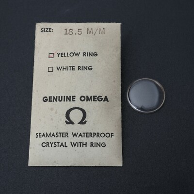Authentic Omega Acrylic Watch Crystal White Tension Ring 18.5mm (C1#1 ...