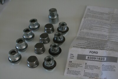Ford Fiesta Locking Wheel Nut Set - Used, please see description | eBay UK