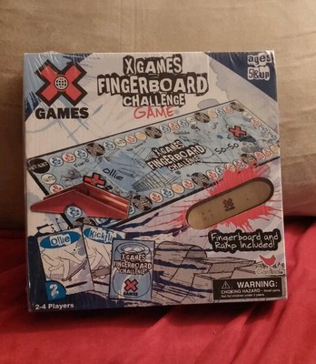 NEW X GAMES MINI FINGERBOARD CHALLENGE & RAMP BOARD GAME AGES 5+ | eBay