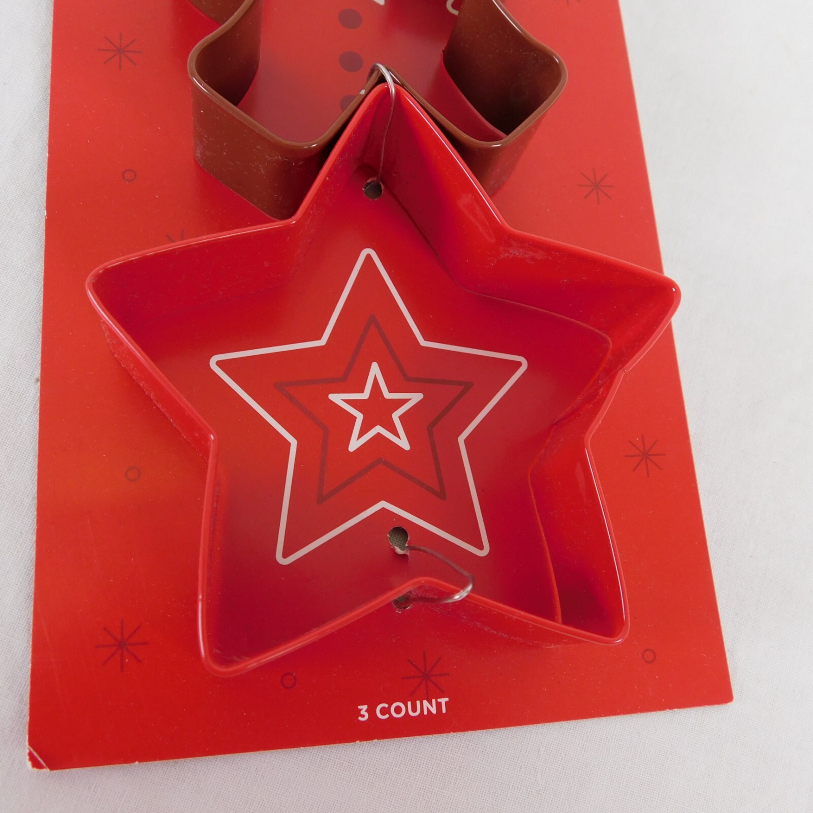 3 New Christmas Cookie Cutters Wondershop Target Tree Gingerbread Man ...