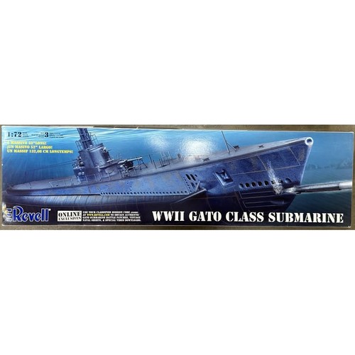 Revell 1/72 Scale Gato Class Submarine kit | eBay