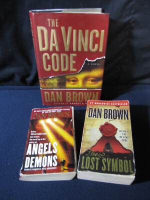 Dan Brown - Da Vinci Code, Angels and Demons, The Lost Symbol | eBay