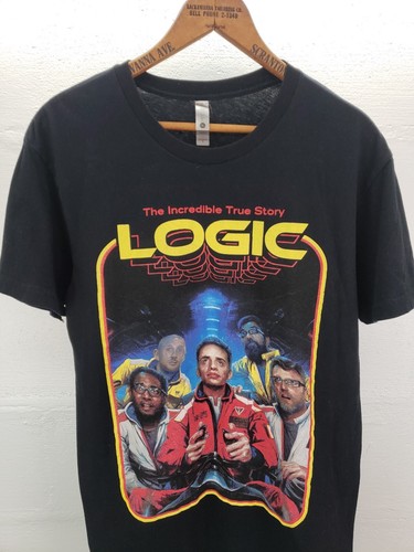 Logic Rap Tee DUAL SIDED Album Next Level T-Shirt Mens Muscle Cut Pit ...
