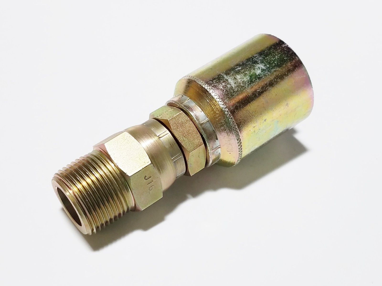 WEATHERHEAD 43016U-J16 1" Hose x 1" Pipe Male Pipe Swivel No Skive ...