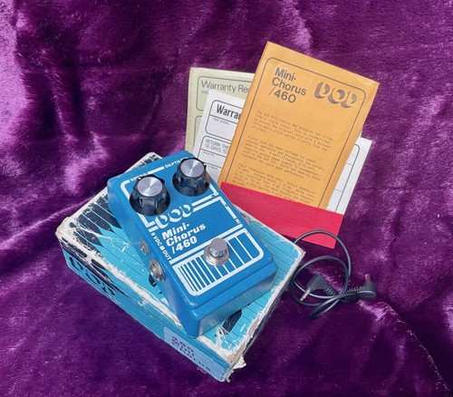 USA Vintage DOD 1980's Mini Chorus 460 Guitar Analogue Effects Pedal ...
