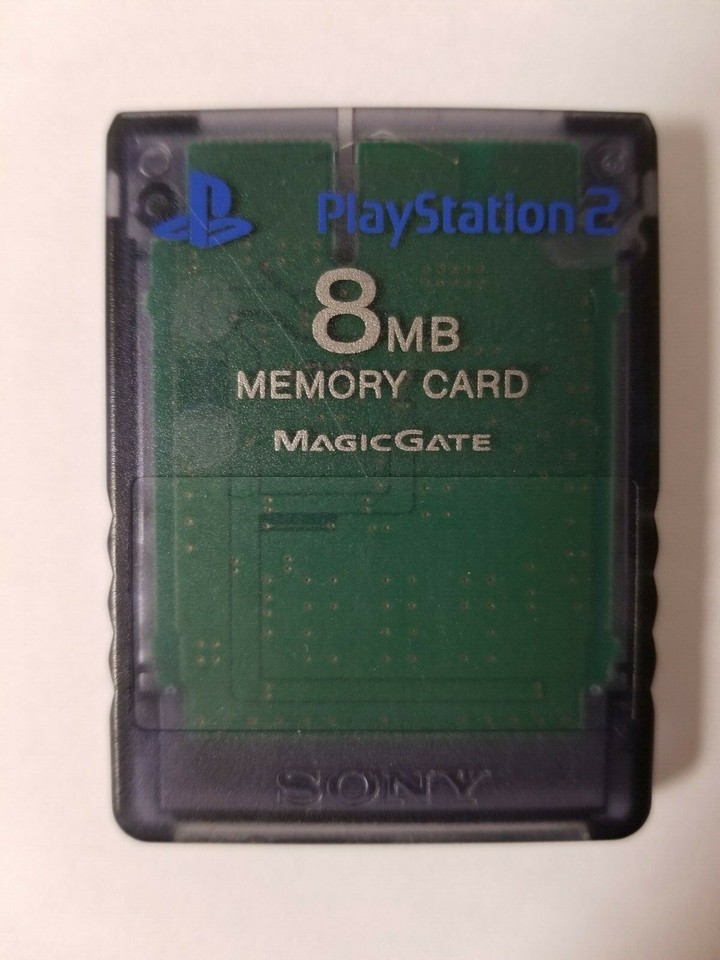 Official OEM Sony Playstation 2 PS2 Memory Card 8MB Magic Gate Nyko ...
