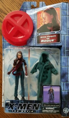 ROGUE X-Men the Movie Action Figure ToyBiz 2000 ANNA PAQUIN | eBay