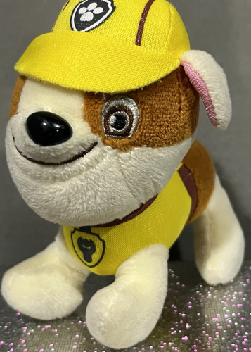 Paw Patrol Rescue Dog Mini 5” Plush Plushie Travel Doll Rubble ...