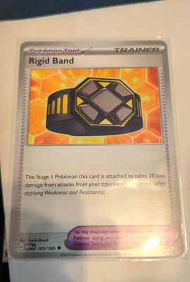Rigid Band 165/165 - Pokemon SV: 151 • Normal • Uncommon • NM | eBay