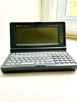 VTG HP HEWLETT PACKARD 200LX PALMTOP PC 2MB RAM **NEEDS REPAIR** | eBay