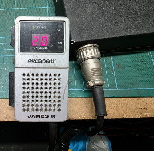 PRESIDENT JAMES K Hide away 40 Channel AM CB Radio | eBay UK