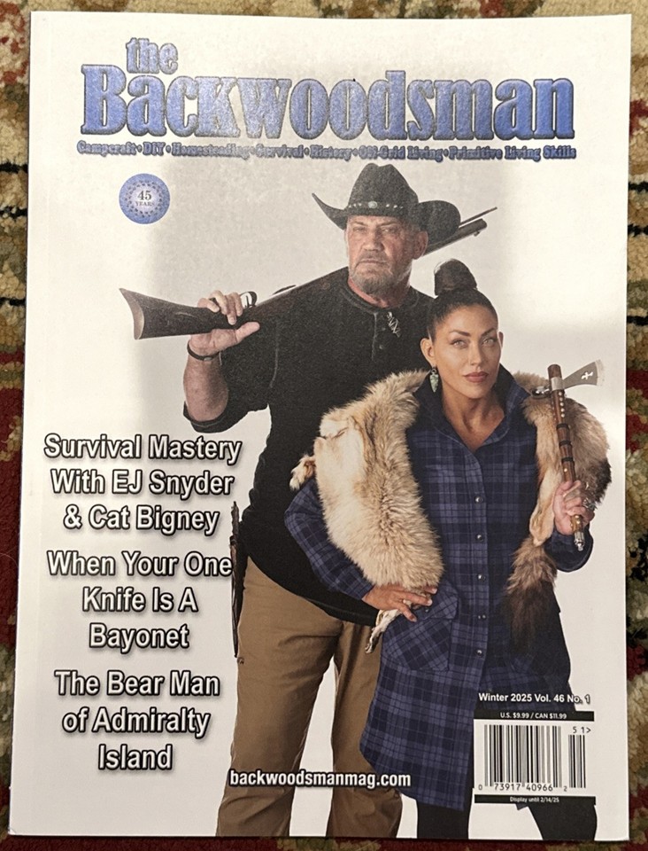 The Backwoodsman Magazine Winter 2025 Issue 1 | eBay