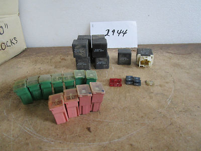 BUSS Fuses for Cars and Trucks Mopar 8 Different Kinds 1 LOT OF 30 FUSE ...