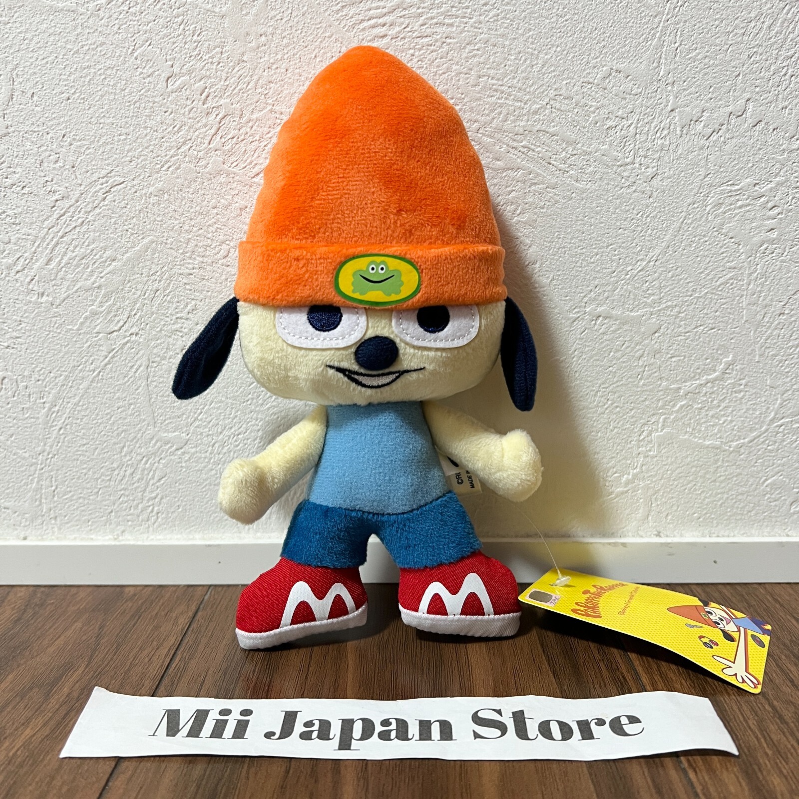PARAPPA THE RAPPER Parappa Plush Doll toy 19cm/7.5" Kawaii Anime Japan ...