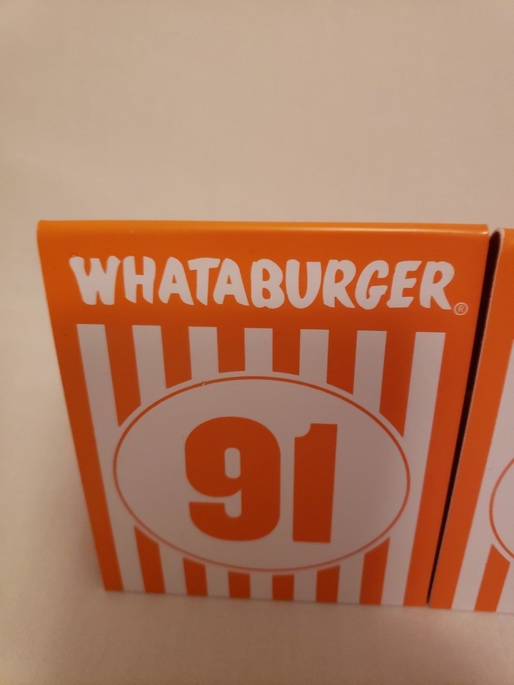 Individual WHATABURGER Restaurant Table Tent Numbers - Modern Glossy | eBay