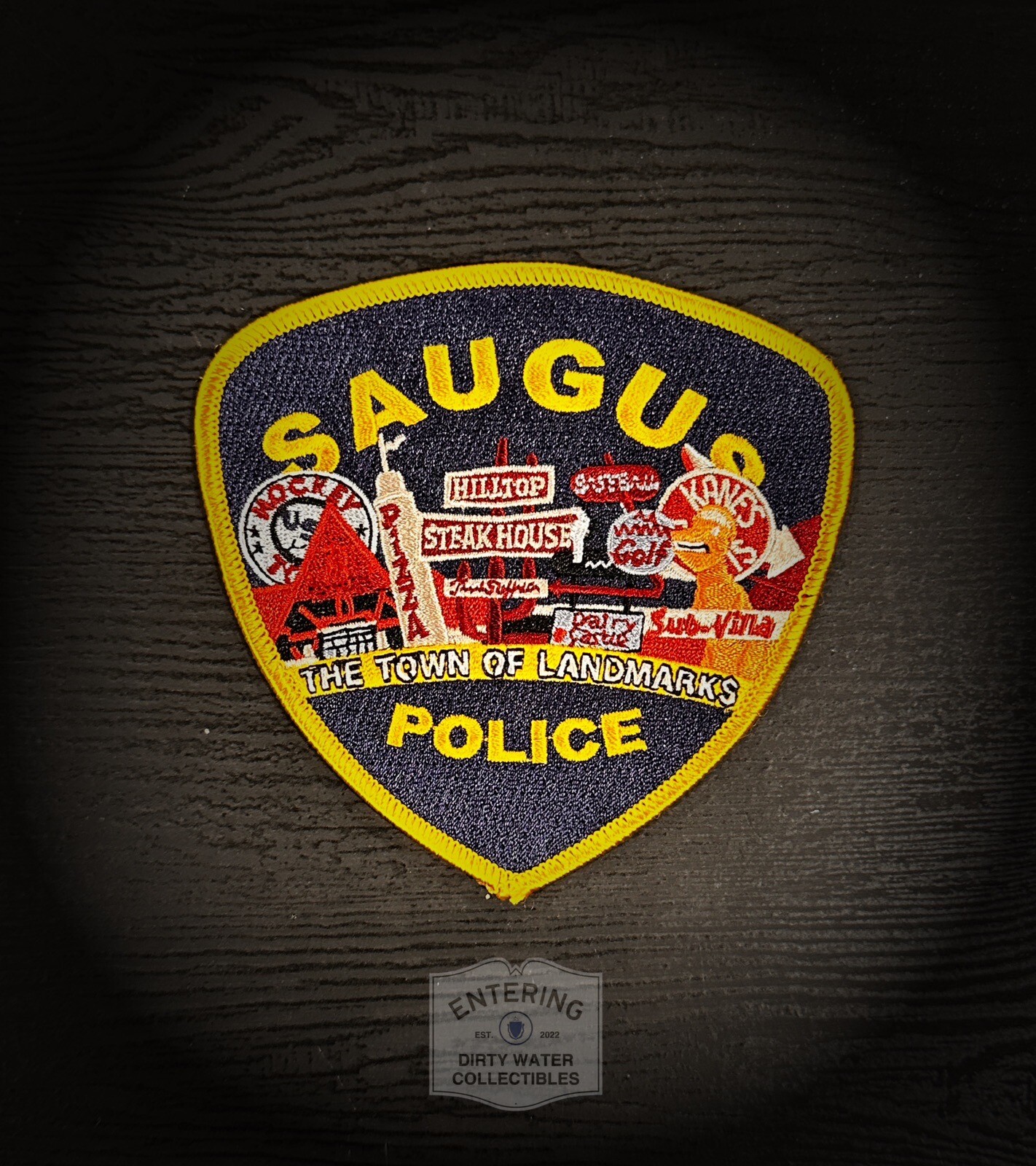 Saugus MA PD Commemorative Landmarks Patch | eBay