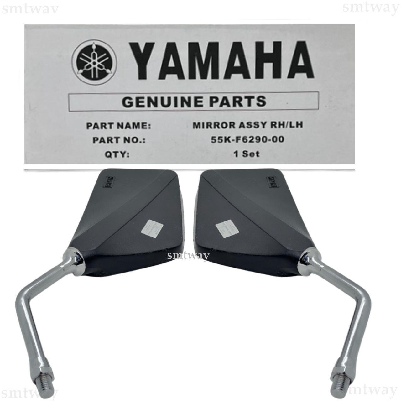 New Genuine Yamaha Side Mirror Pair For Rxz , Rxs - FREE SHIPPING | eBay