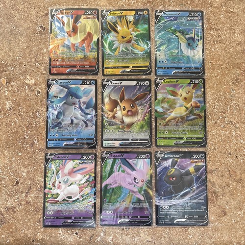 Eeveelutions SWSH Promo Pokémon Cards Nice Set Pokémon Cards | eBay