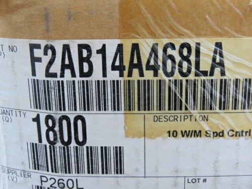 EPC F2AB-14A468-LA Qty of 100 per Lot SPACER 10 WAY RED | eBay