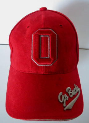Ohio State University Buckeyes OSU Hat Cap OSFM Adjustable Hook & Loop ...