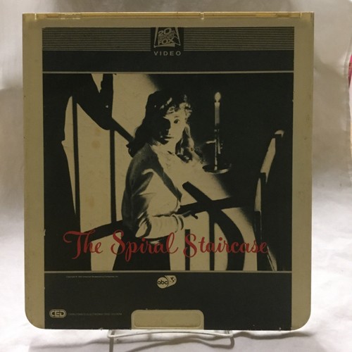 The Spiral Staircase 20th Century Fox Video CED Videodisc Vintage ...