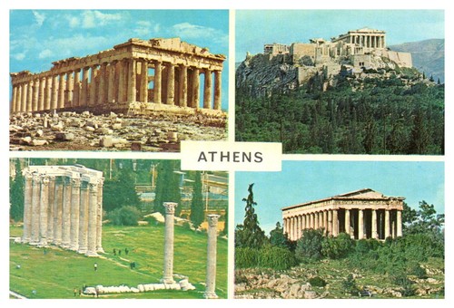 Athens Multi View Historic Landmark City Posted Wob Cancel Chrome ...