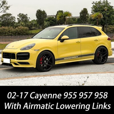 For Porsche Cayenne 955 957 958 GTS Adjustable Lowering Links Air ...
