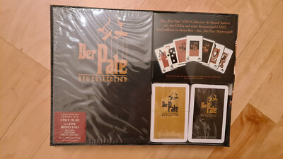Der Pate DVD Collection 5 DVDs + Kartenspiel Special Edition Neu OVP ...