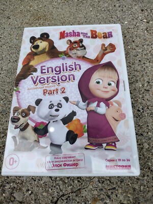 Masha + the Bear DVD Part 2 Episodes 19-36 English Version READ ...