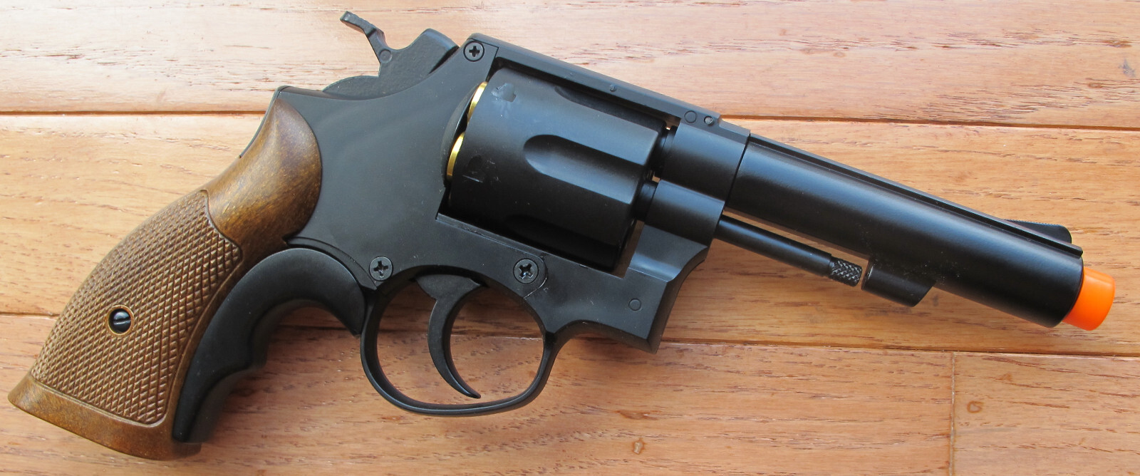 Metal Gas Revolver Airsoft Gun BB 300 FPS Black by HFC | eBay