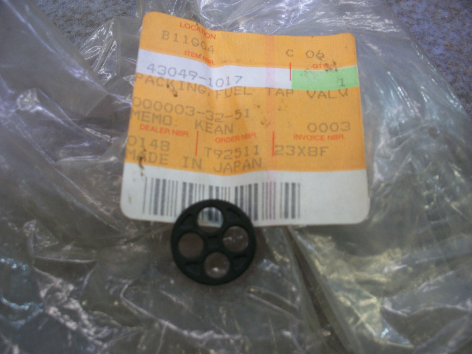 Kawasaki ATV Bayou Dirt Bike KD80 KDX200 Tap Valve Packing NEW OEM ...