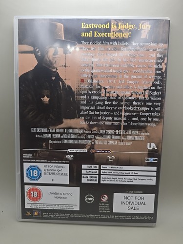 Clint Eastwood Collection 4 Film DVD Set Sergio Leone Region 2 PAL UK ...