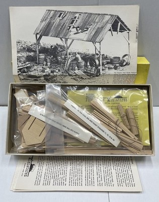 Fine Scale Miniatures 180 HO/HOn3 Scale Sand House Laser-Cut Building ...