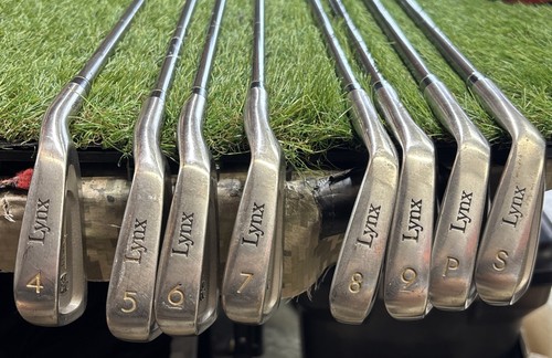 Lynx Tigress Women’s 4-5-6-7-8-9-PW-SW Iron Set Ladies Flex Graphite ...