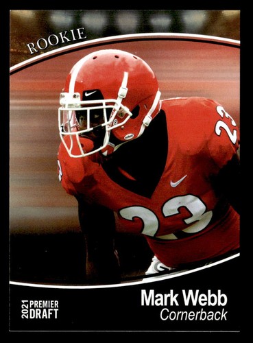 Mark Webb 2021 SAGE Premier Draft Card #56 Georgia Bulldogs | eBay