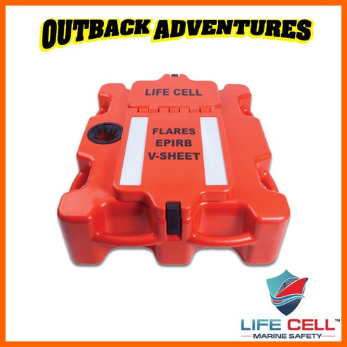 LIFE CELL THE CREWMAN BOAT SAFETY GEAR STORAGE BOX FLOTATION DEVICE 8 ...