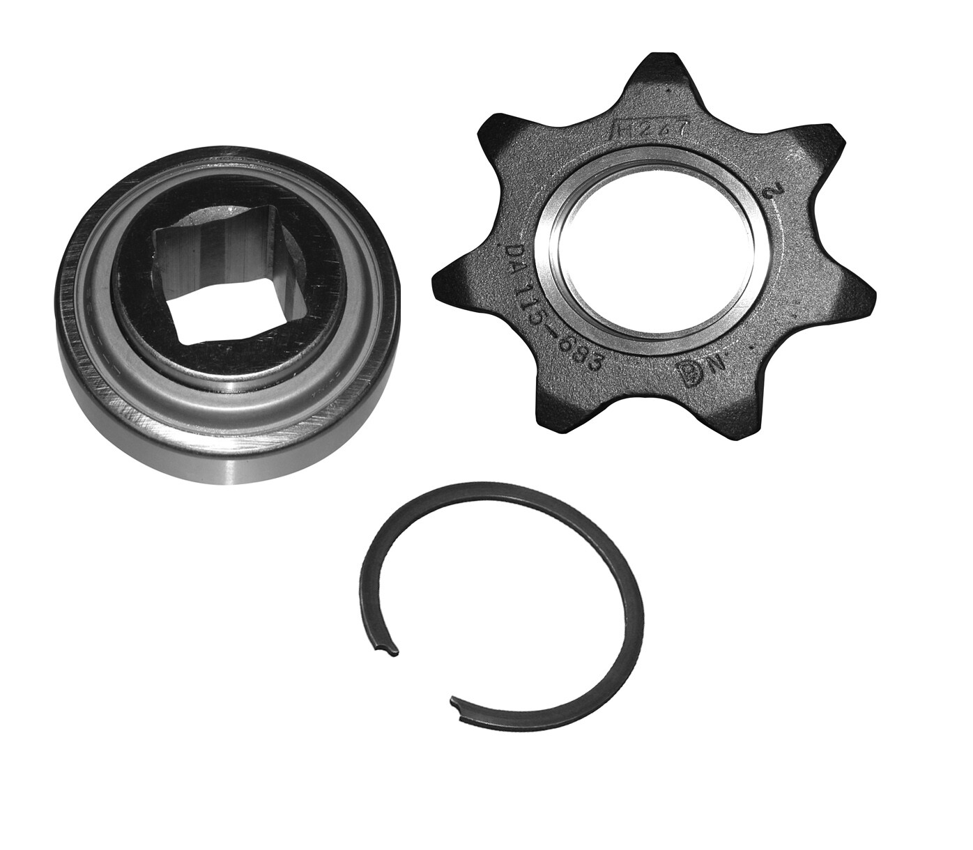 7 Tooth Sprocket Assembly (531251) Fits Case/Astec RT360, DH4, DH5,25+4 ...