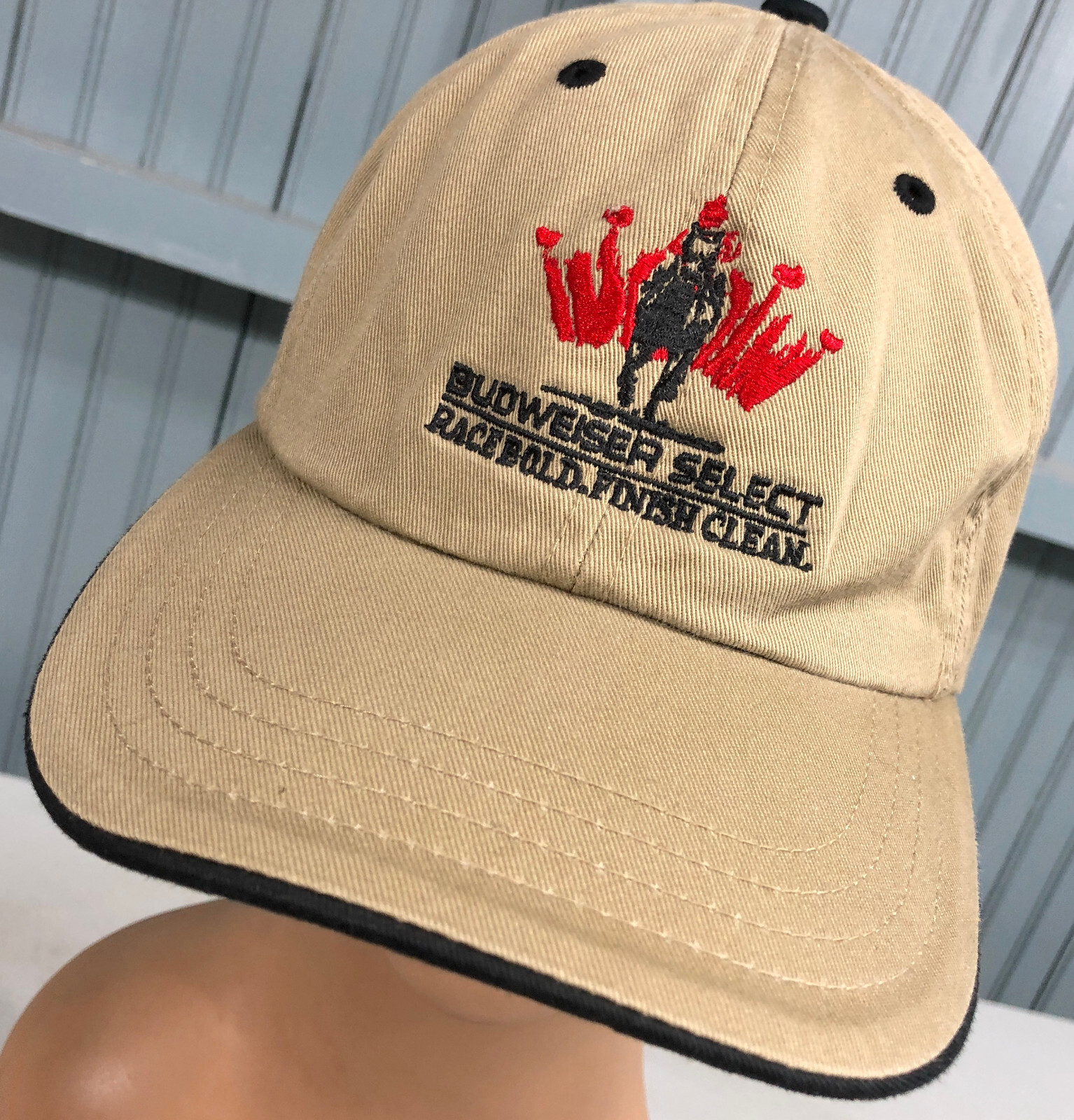 Budweiser Select Race Bold Horse Beer Baseball Cap Ha… - Gem
