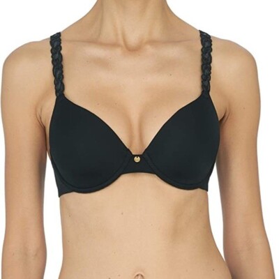 Natori Full Coverage Bra Natori Pure Luxe Custom Coverage Black