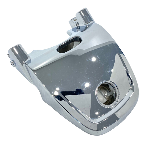 oem Harley 14-17 Dyna Low Rider Head Light Lamp Chrome Visor Hood ...